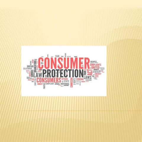 CONSUMER PROTECTION ACT | PPT