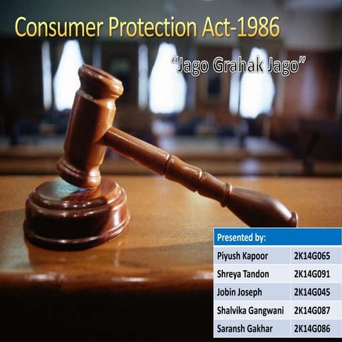 Consumer Rights SAMPLE PROJECT.pptx