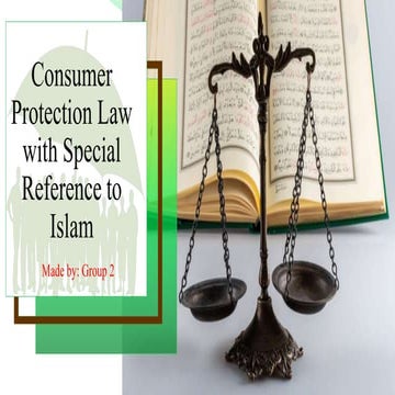 consumer protection law with special reference to islam.pptx