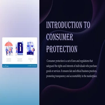 Consumer Protection For class 12 . pptx | PPTX