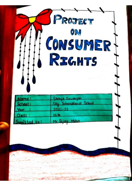 Consumer Awareness | PDF