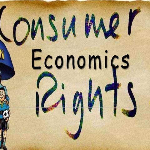 Consumer rights Economics For Students | PPTX