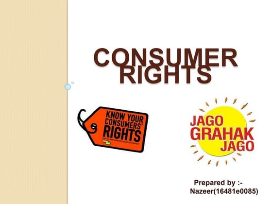 Consumer awareness class 10th PPT | PPT