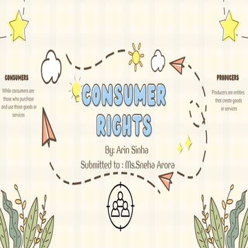 Consumer rights | PPTX