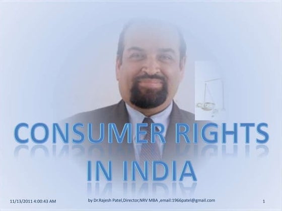 Consumer rights and its responsibilities | PPT