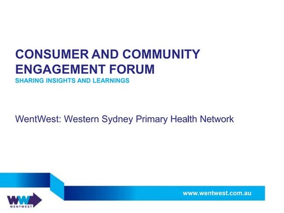 Dr Leon Le Roux - Introducing the framework for community mental health ...