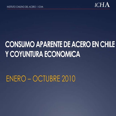Consumo Aparente del Acero | PPTX
