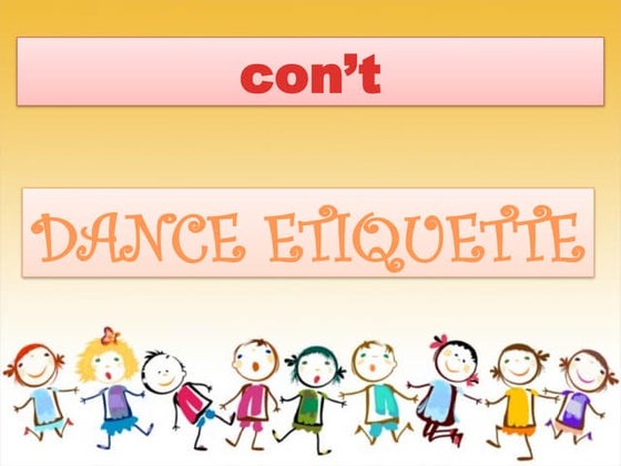 Social dances and Dance Mixers | PPTX