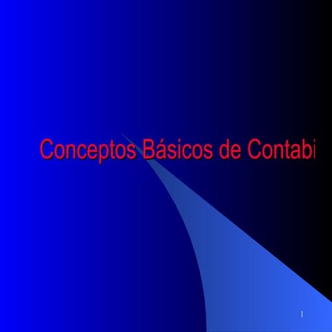 Contabilidad y sus conceptos básicos | PPTX