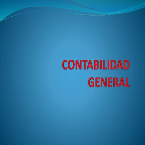 Contabilidad general | PPTX