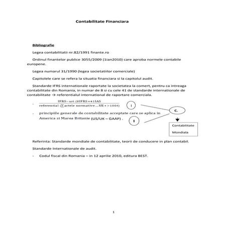 Contabilitate financiara | PDF