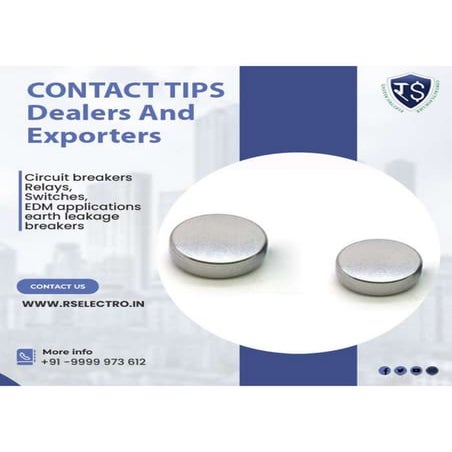 CONTACT TIPS Dealers And Exporters | Rs Electro Alloys | PDF