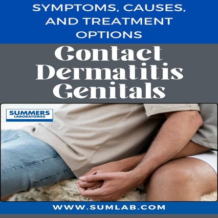 How Do You Treat Contact Dermatitis On Private Parts Pdf