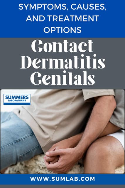 How Do You Treat Contact Dermatitis On Private Parts Pdf