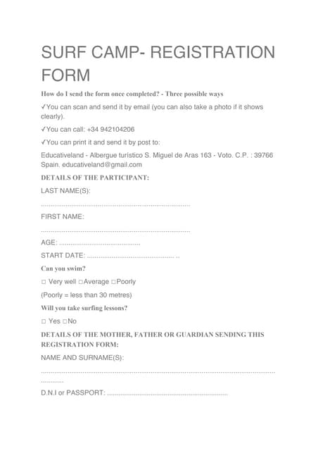 Generic application form climate kic | PDF