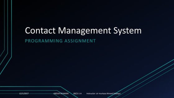 CONTACT MANAGEMENT SYSTEM PPT.pptx