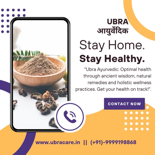 Contact us for Ayurvedic Medicine - UBRA AYURVEDIC | PDF
