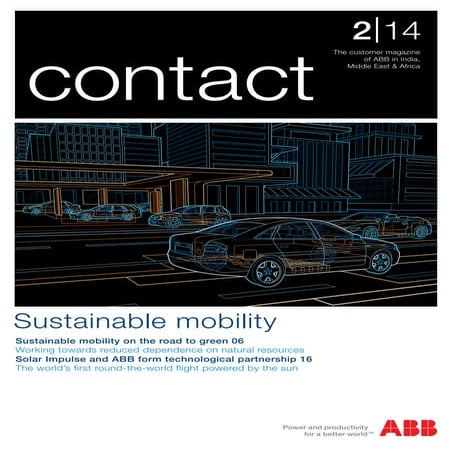ABB Contact: Sustainable mobility (India) 2 I14 | PDF