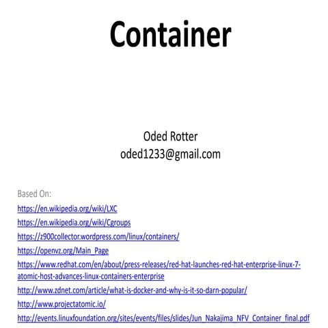 Container | PPT