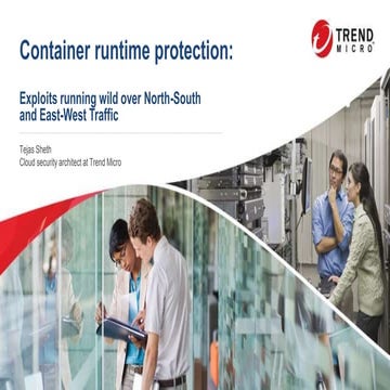 Docker Container Vulnerability Exploit And Run Time Protection Demo