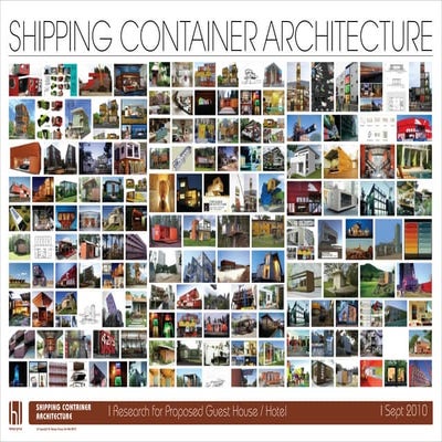 Shipping Container Architecture Research | PDF
