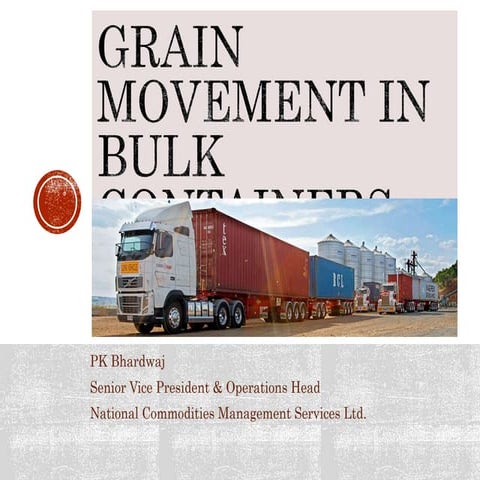 Containerisation of Foodgrain - FCI.pptx