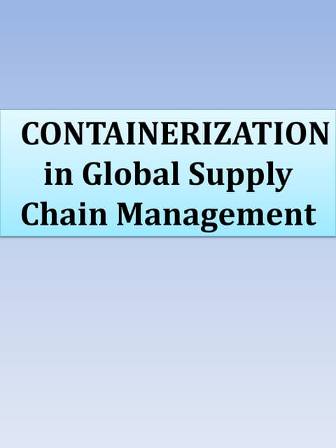 Container ship | PPT