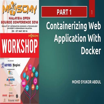 Containerizing Web Application With Docker Ppt 