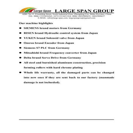 Container loaded anodeplate roll forming machine | PDF