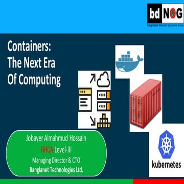 Containers the next era of computing | PPT