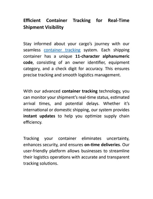 Real-Time Air Waybill Tracking with Zipaworld | PDF