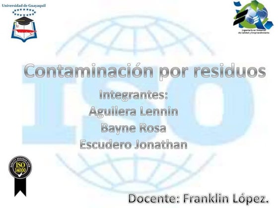 ContaminacióN Por Basura | PPT