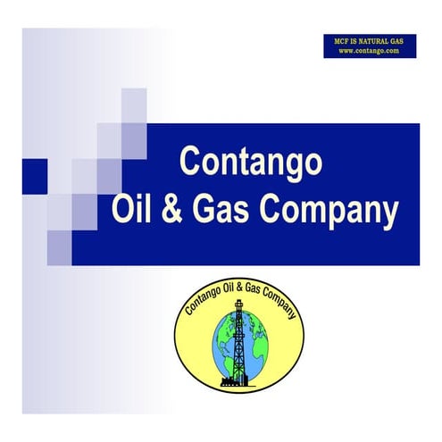 Contango Oil And Gas Company - January 2010 | PDF | Stocks and Bonds ...