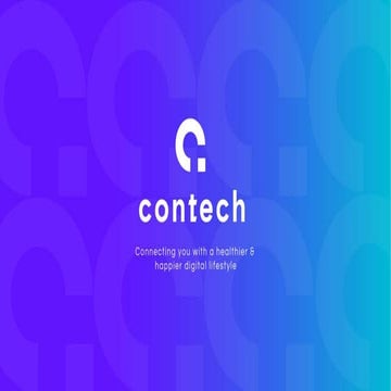 Contech presentation | PPTX