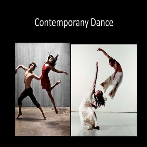 Contemporany dance | PPTX