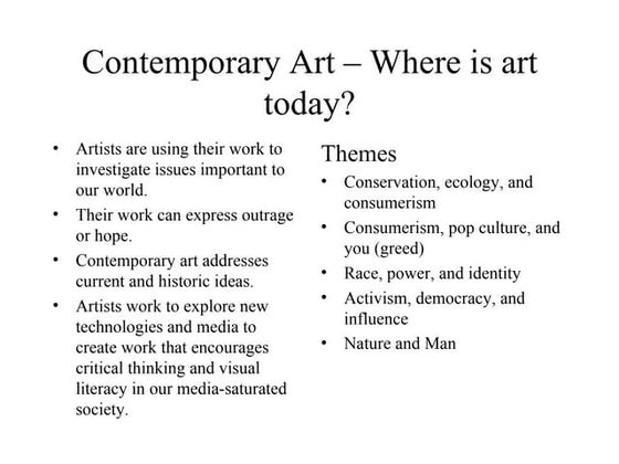 Modern art movements | PPT
