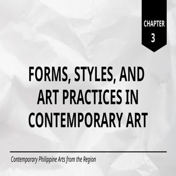 Philippine contemporary art | PPTX