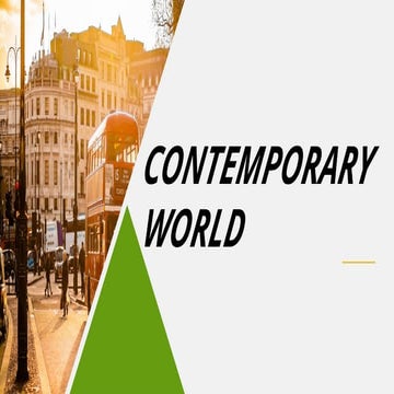 CONTEMPORARY-WORLD Review about Globalization | PPTX
