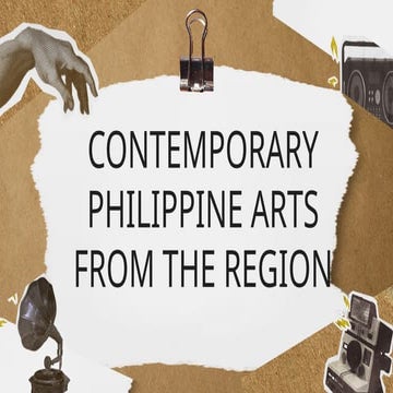 Module 1 Contemporary Arts | PDF