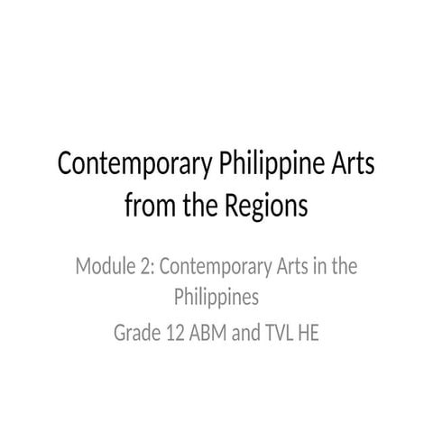 Contemporary_Arts_Module2_Presentation.pptx