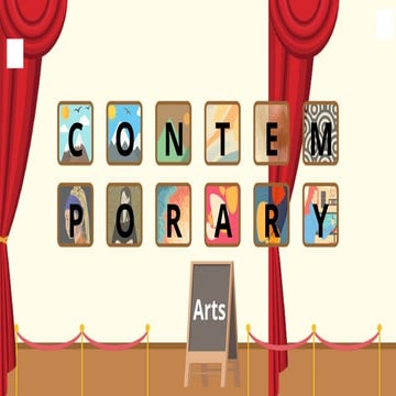 Contemporary Arts Presentation in Brown Red Theatre Style.pptx