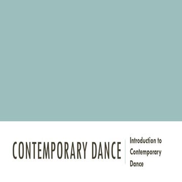 CONTEMPORARY DANCECONTEMPORARY DANCECONTEMPORARY DANCE.pptx