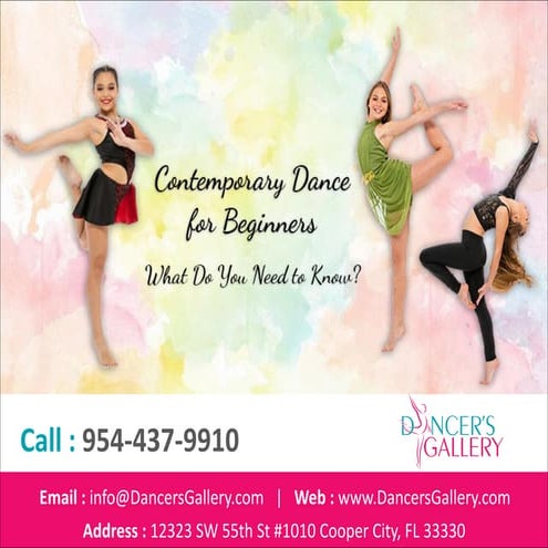 Contemporary Dance for Beginners: What Do You Need to Know? | PDF