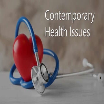 Contemporary Health Issues.pptx