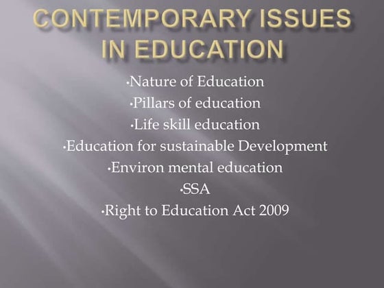 Summary Of What Is Education For By David Orr | PDF | Education