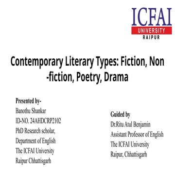 Contemporary_Literary_Types__Fiction,_Non_-fiction, Poetry, Drama[1].pptx