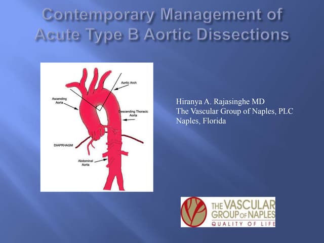 Aortic dissection | PPTX