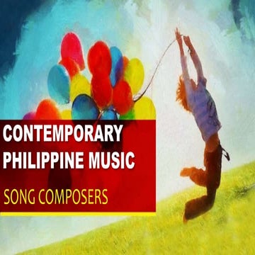 Contemporary philippine music | PPTX