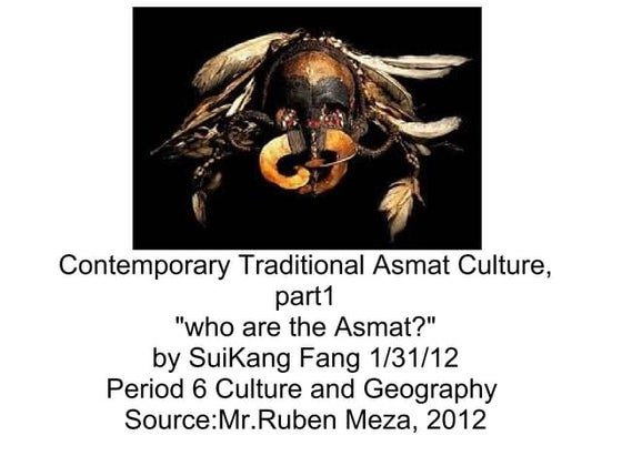 The asmat background | PPT