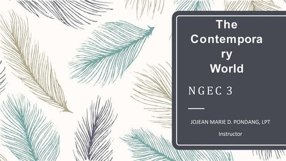 Chapter 1 - DEFINING GLOBALIZATION CONTEMPORARY WORLD.pptx